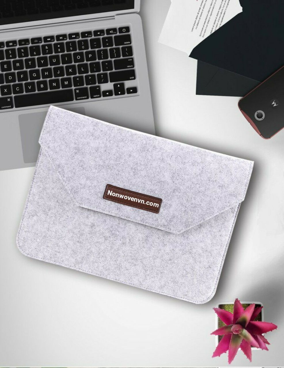 Túi vải nỉ đựng laptop - Felt laptop case